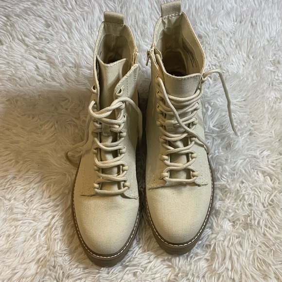 Target | Shoes | Target Tan Combat Boots | Poshmark